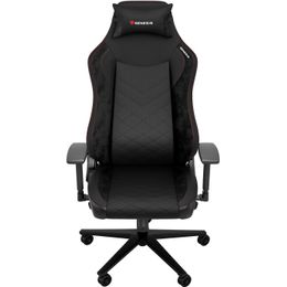 Genesis Gaming-Stuhl "NITRO 890 G2 schwarz", schwarz (schwarz, schwarz), B/H/T: 56,5cm x 127cm, St&uuml;hle, Gaming-Stuhl