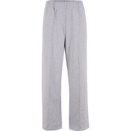 Jogginghose Karl Kani "Karl Kani Signature Straight Leg Sweatpants", Herren, Gr. XL, US-Gr&ouml;&szlig;en, light grau, 60% Baumwolle, 40% Polyester, unifarben, normal, Hosen Jogginghose