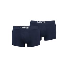 Levi's Boxershorts LEVI'S "Boxershort 2er Pack", Herren, Gr. L, blau, Obermaterial: 95% Baumwolle CO. 5% Elasthan EL., Unterhosen Boxershorts