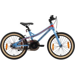 Kinderfahrrad Bikestar "Mountain" Gr. 27, blau, Fahrr&auml;der, Kinder, 27cm, 18 Zoll (45,72cm)