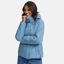 Outdoorjacke Marikoo "Marikoo Elira Damen Winterjacke N019", Damen, Gr. L, blau (powder blau), Obermaterial: 100% Polyester PES., Jacken Outdoorjacke