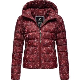 Steppjacke Ragwear "Steppjacke Tiasa", Damen, Gr. L, rot (wine rot), Obermaterial: 100% Nylon NY. Obermaterial: Futter: 100% Polyester PES. 100% Polyester PES., Jacken Steppjacke