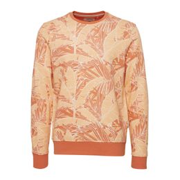 Longpullover Blend "Sweatshirt BHSweatshirt", Herren, Gr. XL, orange (brandied melon), Obermaterial: 60% Baumwolle CO. 40% Polyester PES., Sweatshirts Longpullover