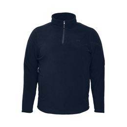 Fleecejacke Blend "Fleecejacke BHBFlint", Herren, Gr. 5XL, blau (marineblaus), Obermaterial: 100% Polyester PES., Pullover Fleecejacke