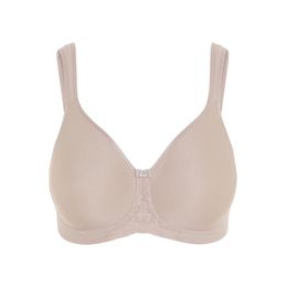 B&uuml;gelloser BH SuSa "BH ohne B&uuml;gel Porto", Damen, Gr. 90, Cup F, beige (sand), Stoff, Obermaterial: 43% Polyester PES. 41% Polyamid PA. 16% Elasthan EL., BHs B&uuml;gelloser BH