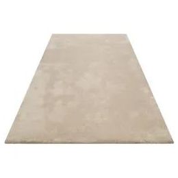 Hochflor-Teppich Wecon Home BASICS "Emilia" Gr. 6, beige (sand, beige), B:200cm H:25mm L:290cm, Kunstfaser, Teppiche, Wohnzimmer