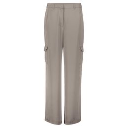 Stoffhose Betty Barclay "Stoffhose unifarben", Damen, Gr. 38, EURO, gr&uuml;n (soft olive), Obermaterial: 100% Polyester PES., Hosen Stoffhose