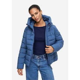 Winterjacke Marikoo "Marikoo Tayenaa Damen Herbst Winter Steppjacke N098", Damen, Gr. M, blau (dusty blau), Obermaterial: 100% Polyester PES., Jacken Winterjacke
