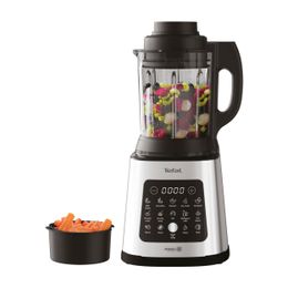Tefal Standmixer "BL83SD PerfectMix Cook", schwarz (silber, schwarz), B:21,2cm H:45,6cm T:23,9cm, Zerkleinerer, 2 L Fassungsverm&ouml;gen, 10 Automatikprogramme, Standmixer