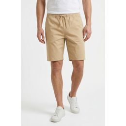 Shorts Blend "BHMAXIM BB RLX EASYPULL SHORTS", Herren, Gr. 6XL, N-Gr, starfish, Web, Obermaterial: 97% Baumwolle, 3% Elasthan, unifarben, relaxed fit knielang, Hosen Shorts, in gro&szlig;en Gr&ouml;&szlig;en