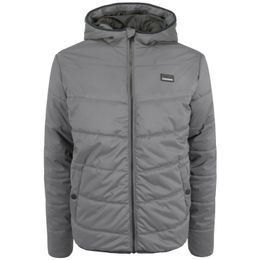 !Solid Steppjacke SOLID "Steppjacke SDAtreo", Herren, Gr. M, grau (iron gate), Obermaterial: 100% Polyester PES., regular fit normal, Jacken Steppjacke