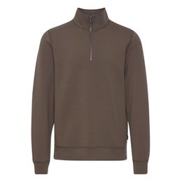 Troyer Casual Friday "Troyer CFSebastian", Damen, Gr. XXL, braun (major braun), Obermaterial: 80% Viskose CV. 13% Polyester PES. 7% Elasthan EL., Pullover Troyer