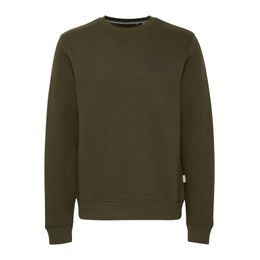 Rundhalspullover Blend "Rundhalspullover BHSweatshirt", Herren, Gr. M, gr&uuml;n (forest night), Obermaterial: 55% Polyester PES. 45% Baumwolle CO., unifarben, Pullover Rundhalspullover