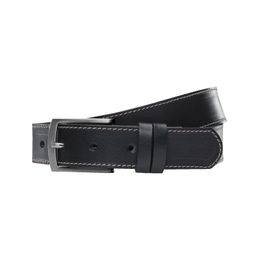 Lederg&uuml;rtel Babista "Lederg&uuml;rtel MILANVERRO", Herren, Gr. 110, schwarz, Obermaterial: 100% Rindsleder Leather cow., G&uuml;rtel Lederg&uuml;rtel