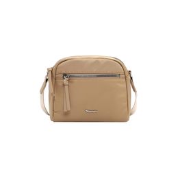 Umh&auml;ngetasche Tamaris "Umh&auml;ngetasche TAS Giuseppa", Damen, Gr. B/H/T: 21,5cm x 19,5cm x 10cm 0, beige (sand 420), Polyester, Taschen Umh&auml;ngetasche