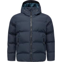 Winterjacke Ragwear "Winterjacke Norgos", Herren, Gr. S, blau (navy), Obermaterial: 100% Polyester PES. Obermaterial: Futter: 100% Polyester PES. 100% Polyester PES., Jacken Winterjacke