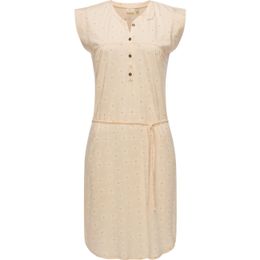 Sommerkleid Ragwear "Sommerkleid Zofka", Damen, Gr. M, N-Gr, beige, Obermaterial: 50% Lyocell CLY. 50% Baumwolle CO(Bio). Obermaterial: 100% Baumwolle CO., Kleider Sommerkleid