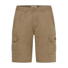 Cargoshorts Blend "Cargoshorts BHCrixus", Herren, Gr. L, N-Gr, braun (lead gray), Obermaterial: 100% Baumwolle CO., Hosen Cargoshorts