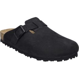 Clog Josef Seibel "Hermine 04, schwarz", Damen, Gr. 43, schwarz, Obermaterial: 100% Rindsleder Leather cow., Schuhe Clog