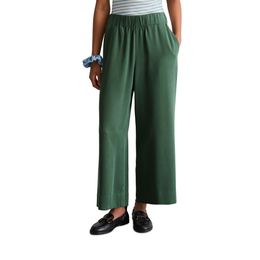 Marc O'Polo Culotte MARC O'POLO DENIM, Damen, Gr. S, N-Gr, turf gr&uuml;n, Web, Obermaterial: 100% Lyocell, relaxed fit kn&ouml;chellang, Hosen Culotte, relaxed fit aus LENZING Lyocell