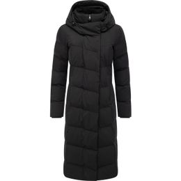 Wintermantel Ragwear "Wintermantel Pavla Long Soft YOUMODO", Damen, Gr. S, schwarz, Obermaterial: 100% Polyester PES. Obermaterial: Futter: 100% Polyester PES. 100% Polyester PES., M&auml;ntel Wintermantel
