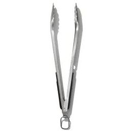 Grillzange OXO GOOD GRIPS, silber (silberfarben), B:5cm L:48cm, Edelstahl, K&uuml;chenzangen, mit integriertem Flaschen&ouml;ffner, Edelstahl