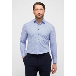 Langarmhemd Eterna "COMFORT FIT", Damen, Gr. 44, Normalgr&ouml;&szlig;en, blau (hellblau), 100% Baumwolle, normal, Manschette, Hemden Langarmhemd, NON IRON (b&uuml;gelfrei)
