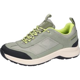 Waldl&auml;ufer Sneaker WALDL&Auml;UFER "H-FREYA", Herren, Gr. 8 (42), mint, schwarz, Synthetik, Textil, Veloursleder, Schuhe Sneaker, Outdoorschuh, Schn&uuml;rschuh in Schuhweite H (= sehr weit), waterproof