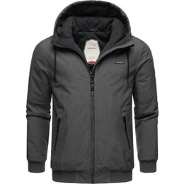 Winterjacke Ragwear "Winterjacke Stewie", Herren, Gr. S, schwarz (schwarz22), Obermaterial: 100% Polyester PES. Obermaterial: Futter: 100% Polyester PES. 100% Polyester PES., Jacken Winterjacke