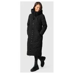 Winterjacke Marikoo "Nadaree XVI", Damen, Gr. S, schwarz, Obermaterial: 100% Polyester; Futter: 100% Polyester; Wattierung: 100% Polyester; &Auml;rmelfutter: 100% Polyester, Jacken Winterjacke, Stepp Mantel mit gro&szlig;er Kapuze