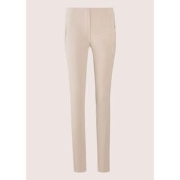 Madeleine Mode Stretch-Hose MADELEINE "Hose Schlanke Hose zum Schl&uuml;pfen", Damen, Gr. 19, K-Gr, grau (kiesel), Obermaterial: 53% Baumwolle CO. 45% Lyocell CLY. 2% Elasthan EL., Hosen Stretch-Hose