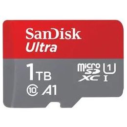 Sandisk Speicherkarte "microSDXC Ultra 1TB", grau, 1000 GB, Speicherkarten