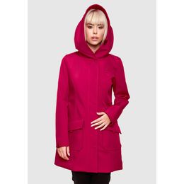 Winterjacke Marikoo "Marikoo Mayleen Damen Softshell Jacke B856", Damen, Gr. XS, lila (fuchsia), Obermaterial: 95% Polyester PES. 5% Elasthan EL., Jacken Winterjacke