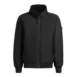 Outdoorjacke Khujo "Outdoorjacke Ginster", Herren, Gr. XL, schwarz, Obermaterial: 83% Polyester PES. 17% Elasthan EL. Obermaterial: Futter: 100% Nylon NY. 100% Polyester PES., Jacken Outdoorjacke