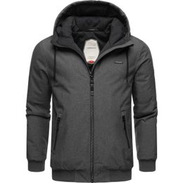 Winterjacke Ragwear "Winterjacke Stewie", Herren, Gr. M, schwarz (schwarz22), Obermaterial: 100% Polyester PES. Obermaterial: Futter: 100% Polyester PES. 100% Polyester PES., Jacken Winterjacke