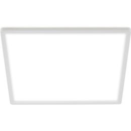 Briloner Leuchten LED Panel "7158416 SLIM", schwarz, Leuchten, Deckenlampe, 42x42x2,9cm, Wei&szlig;, 22W, Wohnzimmer, Schlafzimmer, K&uuml;che, LED Panel