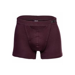 Boxershorts HOM "Boxershort Tencel Soft Comfort Boxer Brief 1er Pack", Herren, Gr. S, rot (dunkelrot), Obermaterial: 97% Lyocell CLY. 3% Elasthan EL., Unterhosen Boxershorts
