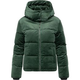 Steppjacke Ragwear "Steppjacke Roobie Velvet YOUMODO", Damen, Gr. S, gr&uuml;n (pine gr&uuml;n), Obermaterial: 100% Polyester PES. Obermaterial: Futter: 100% Polyester PES. 100% Polyester PES., Jacken Steppjacke