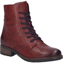 Stiefelette Josef Seibel "Kate 17, bordeaux", Damen, Gr. 36, rot (bordeaux), Obermaterial: 100% Rindsleder Leather cow., Schuhe Stiefelette