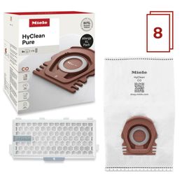 Miele Staubsaugerbeutel "XL-Pack Allergy Staubsaugerbeutel HyClean Pure CO", wei&szlig;, B:17,7cm H:23,2cm T:20,2cm, Staubbeutel, Miele Original Zubeh&ouml;r, Staubsaugerbeutel
