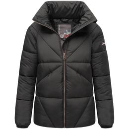 Steppjacke Navahoo "Steppjacke Schokolinaa 14", Damen, Gr. S, schwarz, Obermaterial: 100% Polyester PES. Obermaterial: Futter: 100% Polyester PES. 100% Polyester PES., Jacken Steppjacke