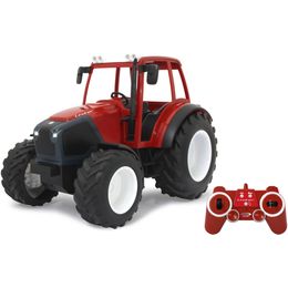 RC-Traktor Jamara "Lindner Geotrac, 1:16, 2,4GHz", rot, Fernlenkfahrzeuge, KinderB:23cm H:25cm, RC-Traktor, mit Licht und Sound, B:23cm H:25cm