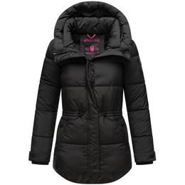Winterjacke Marikoo "Marikoo Akumaa Damen Winterjacke B947", Damen, Gr. XL, schwarz, Obermaterial: 100% Polyester PES., Jacken Winterjacke