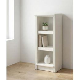 Standregal OTTO HOME "Riga B&uuml;cherregal Regal Breite/Tiefe 40/29 cm", cremewei&szlig;, B:40cm H:97cm T:29cm, Massivholz, Regale, Standregal, aus massiver Kiefer, FSC-zertifiziert