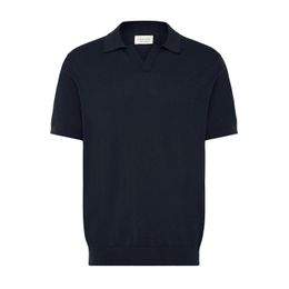 Poloshirt Casual Friday "Poloshirt CFSona", Herren, Gr. S, blau (schwarz navy), Obermaterial: 100% Baumwolle CO., Shirts Poloshirt