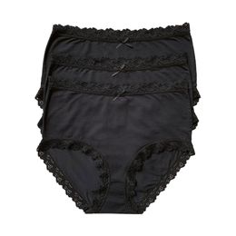 Taillenslip Nina von C. "3er Pack Damen Taillenslip Multiple Packs", Damen, Gr. 46, schwarz, Obermaterial: 95% Modal CMD. 5% Elasthan EL., Unterhosen Taillenslip