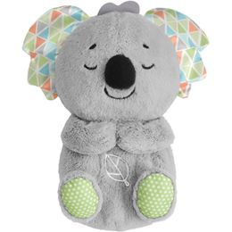 Pl&uuml;schfigur Fisher-Price "Schlummer-Koala", grau, Pl&uuml;schfiguren, KinderH:11cm L:25cm T:15,5cm, Pl&uuml;sch, Pl&uuml;schfigur, Einschlafhilfe mit Musik, Naturger&auml;uschen und sanftem Licht, H:11cm L:25cm T:15,5cm