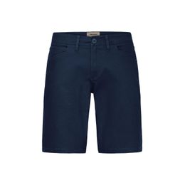 Chinoshorts Blend "Chinoshorts BHStipo", Damen, Gr. S, N-Gr, blau (marineblaus), Obermaterial: 98% Baumwolle CO. 2% Elasthan EL., Hosen Chinoshorts