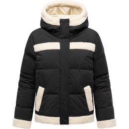 Winterjacke Ragwear "Winterjacke Editah YOUMODO", Damen, Gr. M, schwarz, Obermaterial: 100% Polyester PES. Obermaterial: Futter: 100% Polyester PES. 100% Polyester PES., Jacken Winterjacke