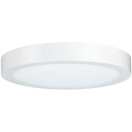 Paulmann LED Deckenleuchte "Lunar", wei&szlig;, 1, &Oslash; 30cm H: 3,8cm, 1 Stk., Leuchten, LED Deckenleuchte